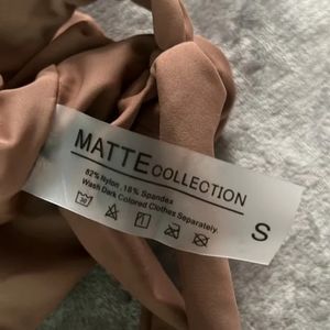 Matte Collection | Swim | Strapless Mocha Bikini Top | Poshmark